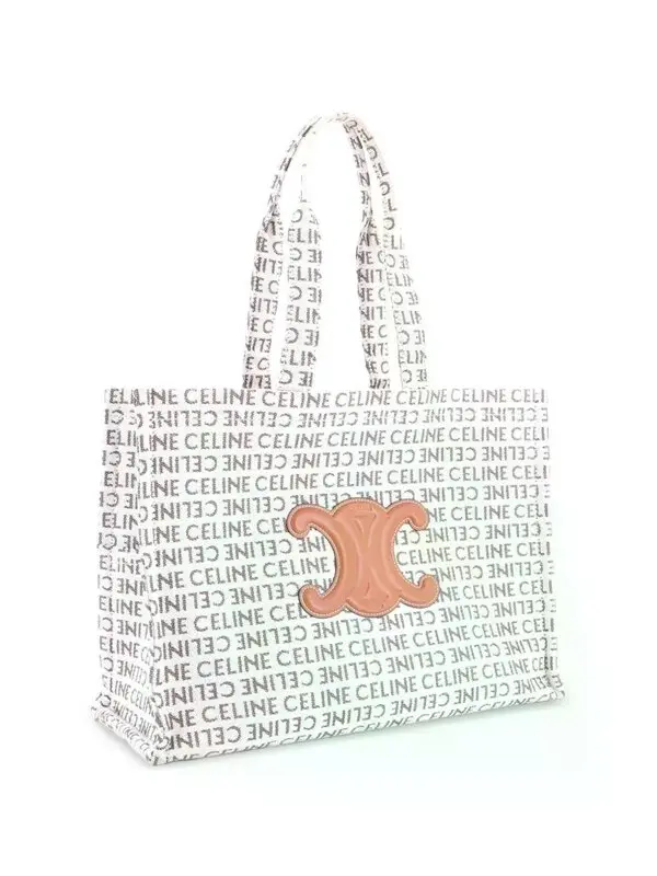 Celine Cabas Thais All Over Logo Jacquard Large Tote Bag