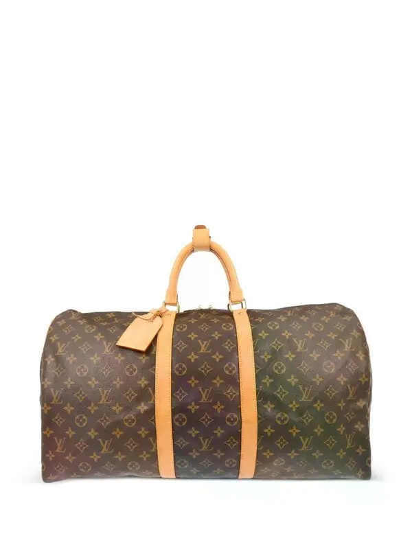 LOUIS VUITTON 2008 Keepall 55 Monogram Luggage Bag