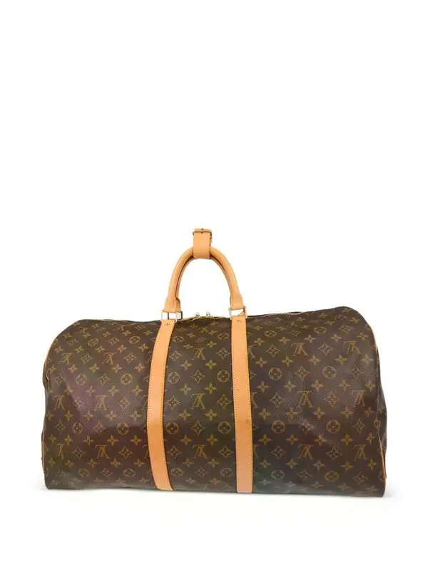 LOUIS VUITTON 2008 Keepall 55 Monogram Luggage Bag