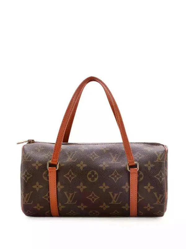 LOUIS VUITTON Papillon 26 Monogram Canvas Satchel - Brown