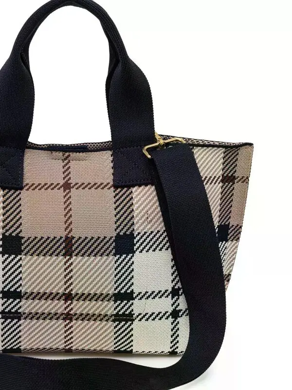 Barbour Tartan Tote Bag