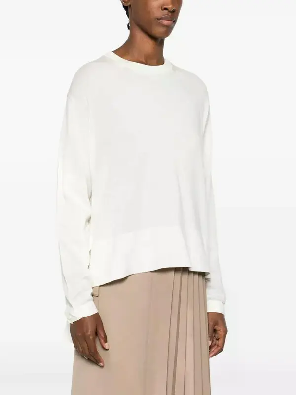 Moncler Fine-knit Panelled Jumper