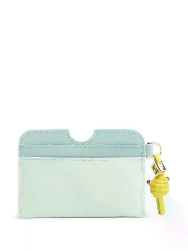 Fendi Ff Diamonds Fish-charm Card Holder