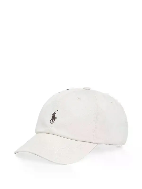 Polo Ralph Lauren Embroidered Cotton Baseball Cap - Neutrals