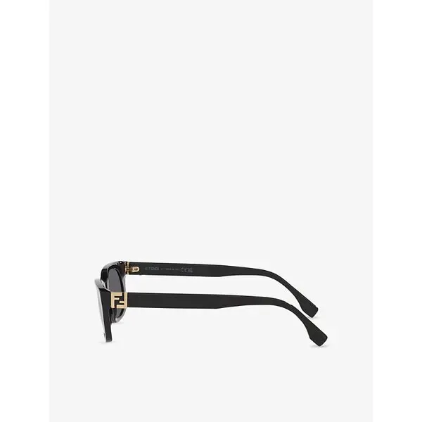 Fendi Cat-eye Acetate Sunglasses - Black