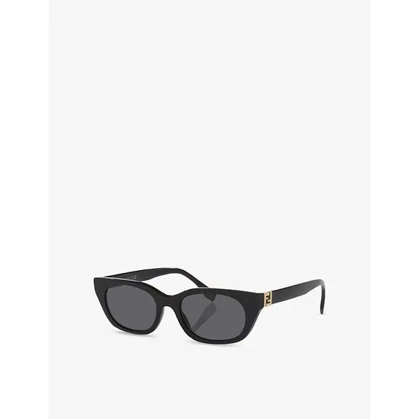 Fendi Cat-eye Acetate Sunglasses - Black