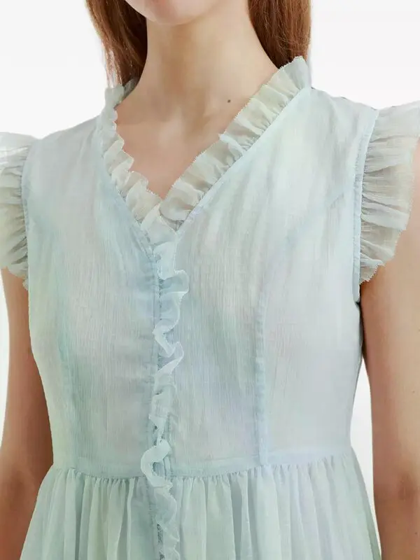 B+AB Ruffled Mini Dress