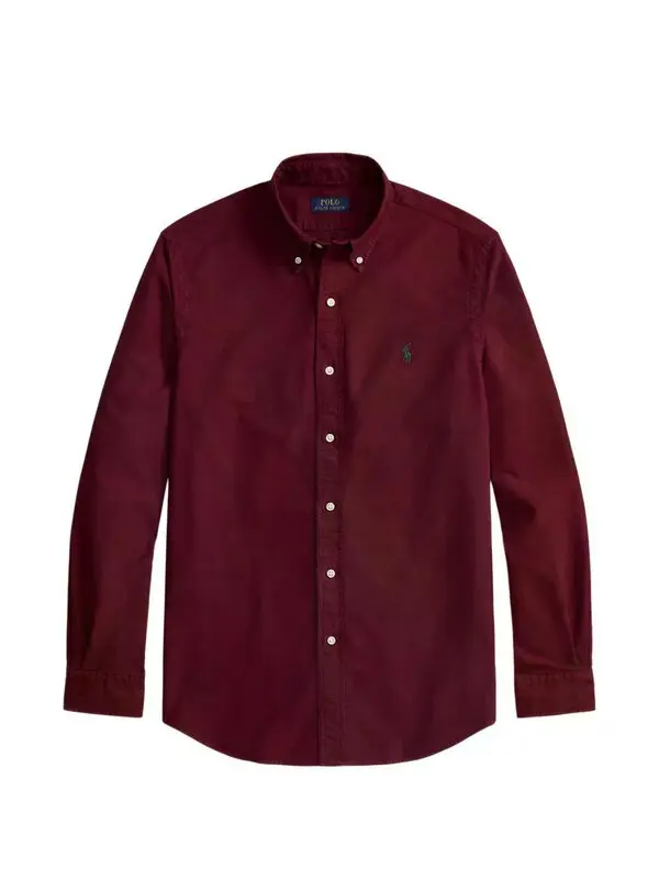 Polo Ralph Lauren Garment-dyed Oxford Shirt - Red