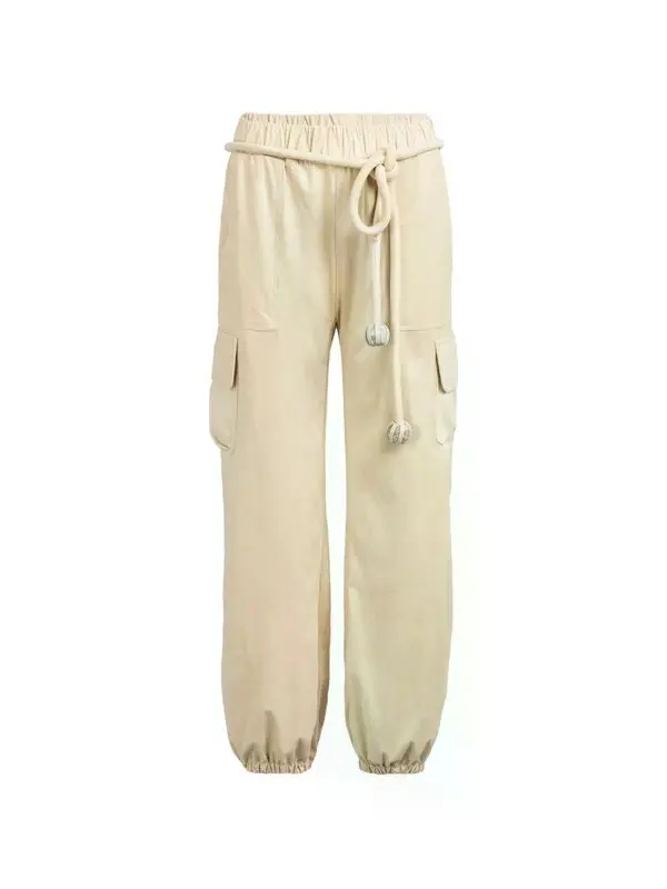 Silvia Tcherassi Niriti Track Pants - Neutrals