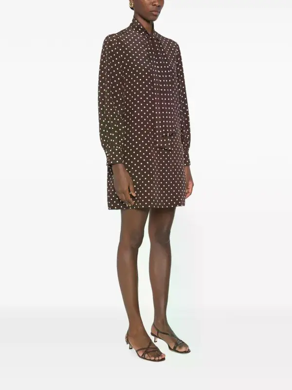 Valentino Garavani Polka-dot Mini Dress