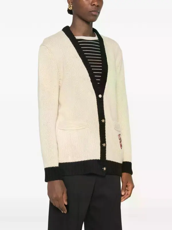 Valentino Garavani V-neck Knitted Cardigan