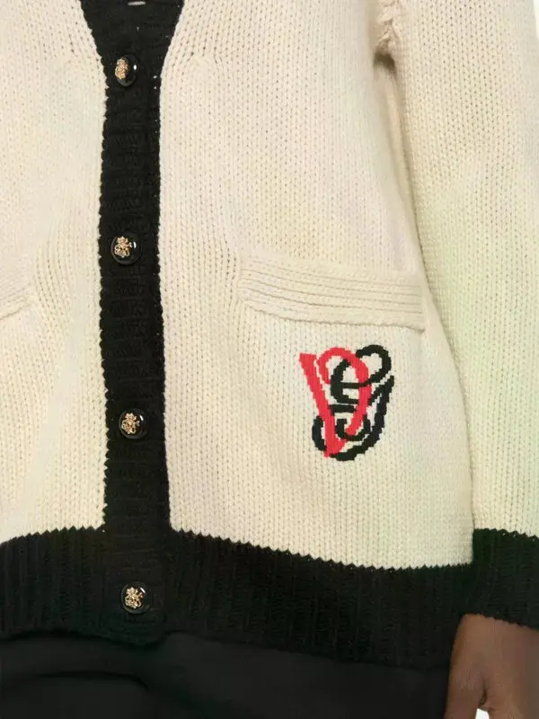 Valentino Garavani V-neck Knitted Cardigan
