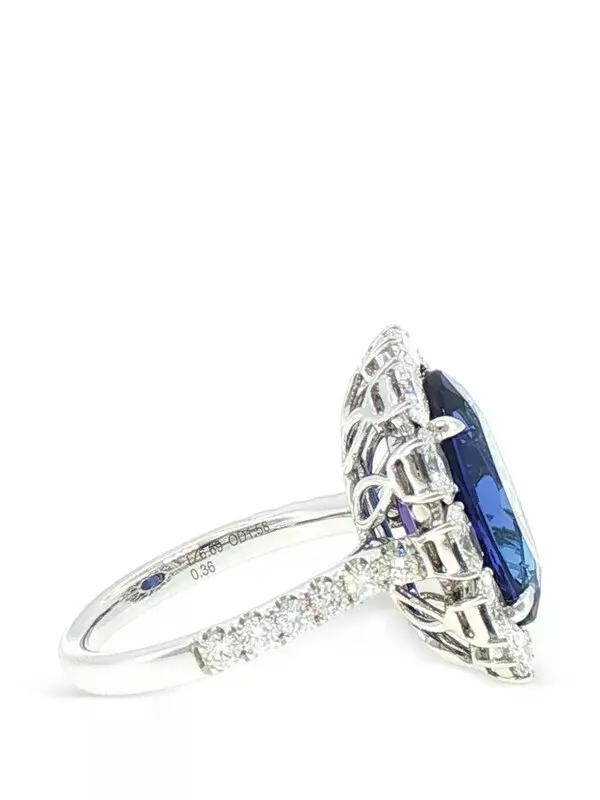 HYT JEWELRY Tanzanite And Diamond Ring