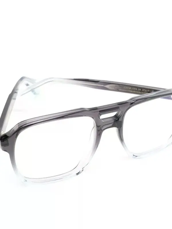 CUTLER & GROSS Aviator Eyeglasses - Grey