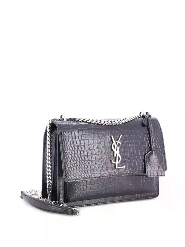 Saint Laurent Medium Sunset Bag - Black