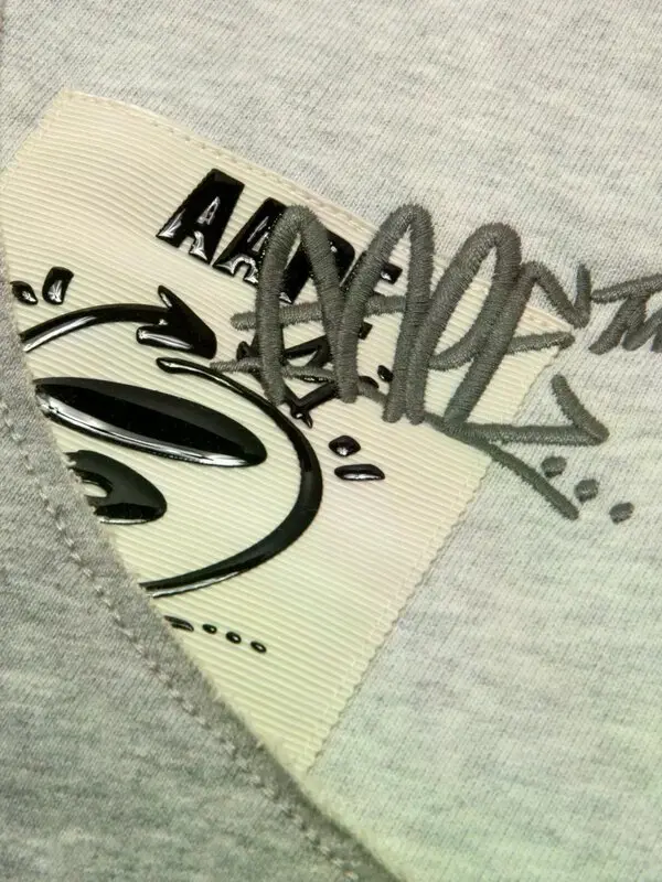 AAPE BY *A BATHING APE Moonface Logo-patch Shorts
