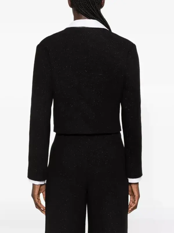 Maje Button-up Cropped Jacket
