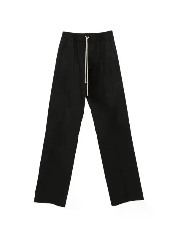 Rick Owens Dietrich Drawstring Trousers - Black