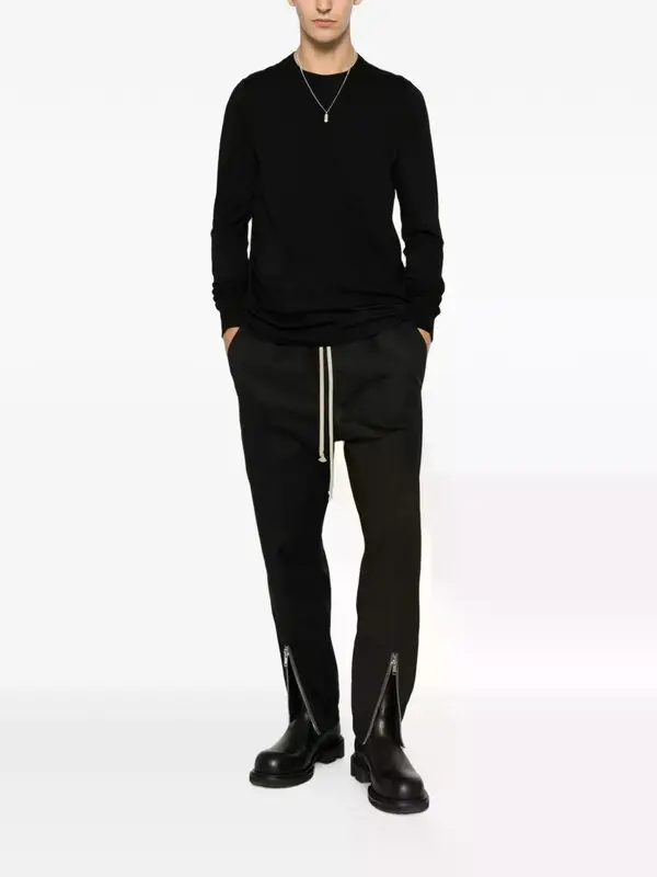 Rick Owens Tecuatl Slim-leg Track Pants - Black