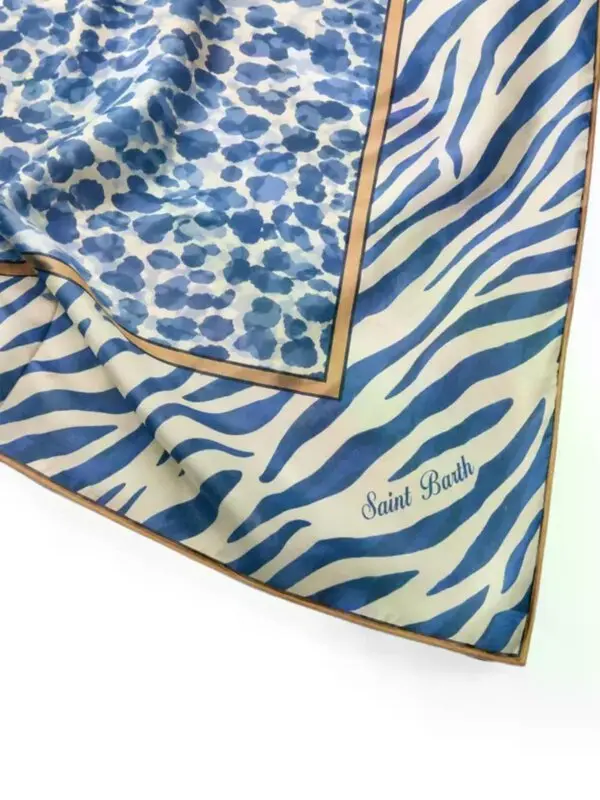 MC2 SAINT BARTH Safari Print Maxi Skirt