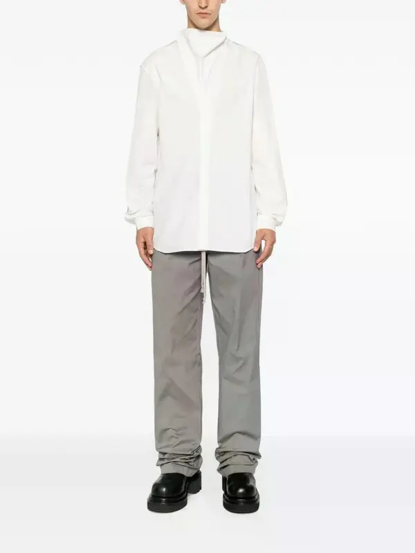 Rick Owens Dietrich Drawstring Trousers - Grey