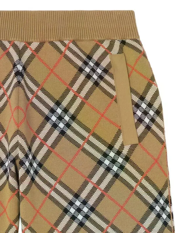 Burberry Check Knit Shorts