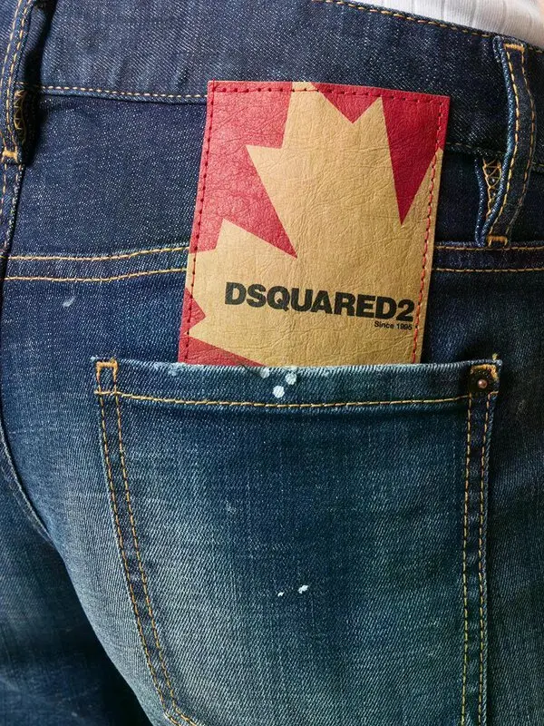 Dsquared2 Hockney Cropped Jeans