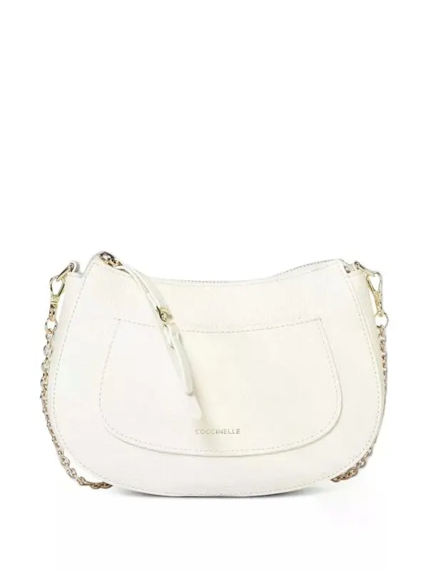 COCCINELLE C-easy Grained Leather Shoulder Bag