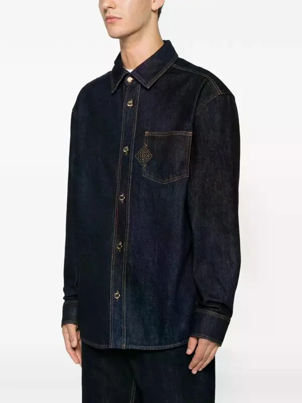 Casablanca Logo-embroidered Overshirt