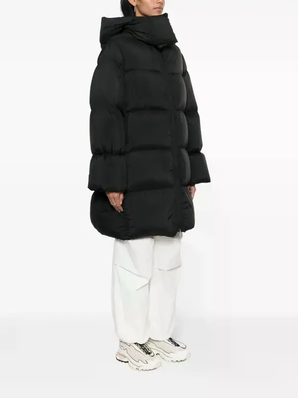 Bacon Logo-patch Padded-design Coat