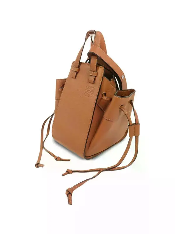 Loewe Mini Hammock Handbag - Brown