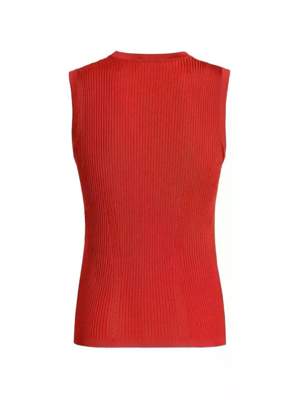 Dolce & Gabbana Knit Tank Top - Red