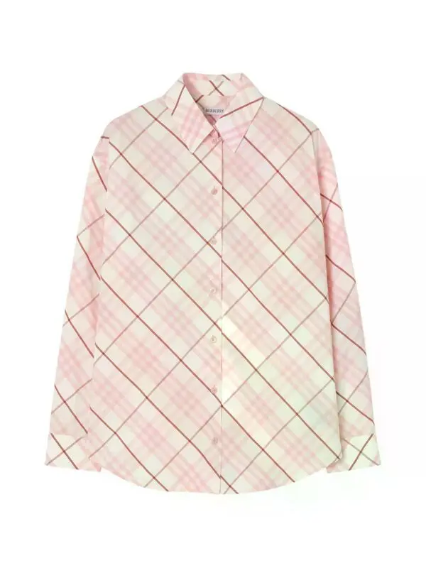 Burberry Relaxed Fit Check Cotton Shirt