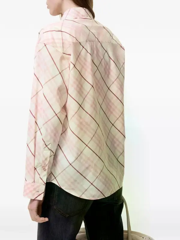 Burberry Relaxed Fit Check Cotton Shirt