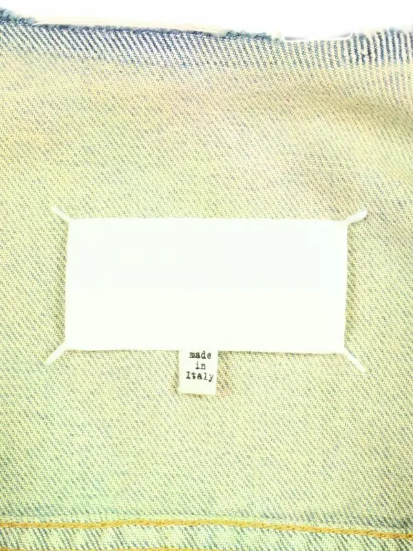 MAISON MARGIELA Cropped Denim Jacket