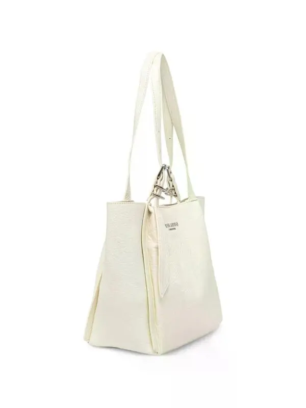 ERMANNO FIRENZE Pebbled Leather Tote Bag