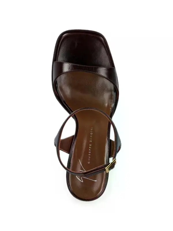 GIUSEPPE ZANOTTI Block Heel Platform Sandals