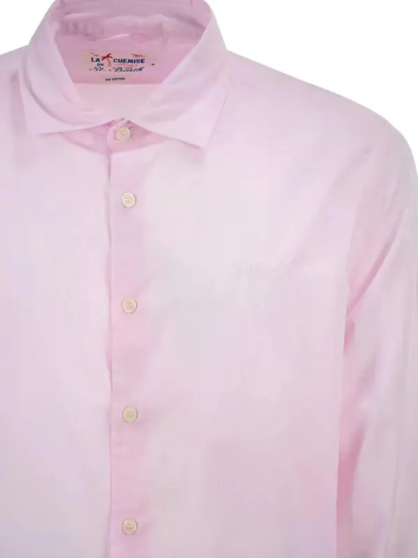 MC2 SAINT BARTH Chemise Embroidered-logo Shirt