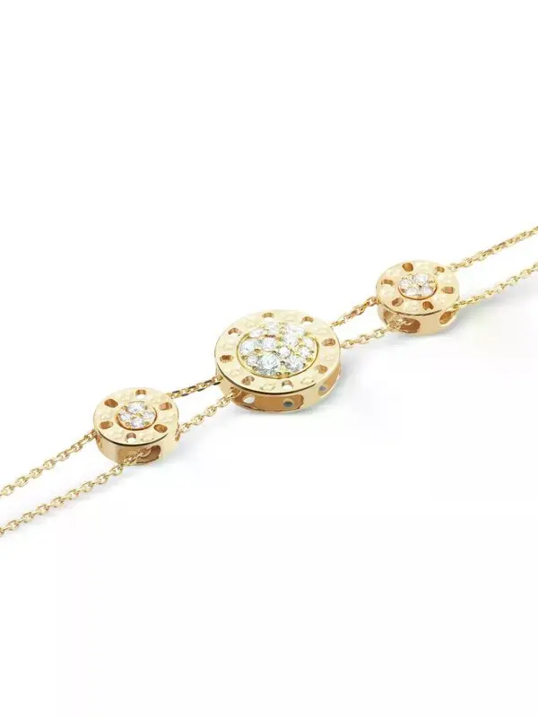 OFFICINA BERNARDI 18k Yellow Diamond Charm Bracelet