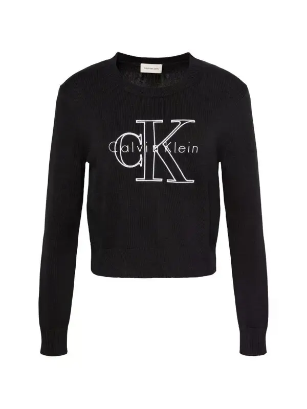 Calvin Klein Embroidered Logo Sweater