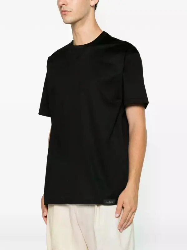 LOW BRAND Logo-patch T-shirt