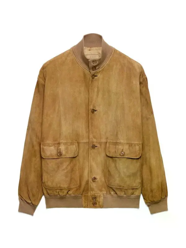 Prada Suede Blouson Jacket