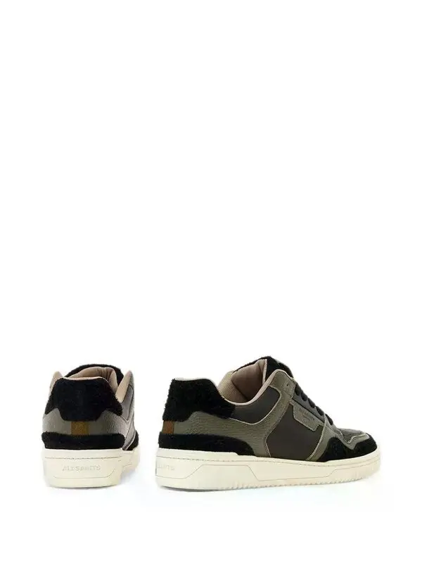 ALLSAINTS Panelled Leather Low Top Sneakers