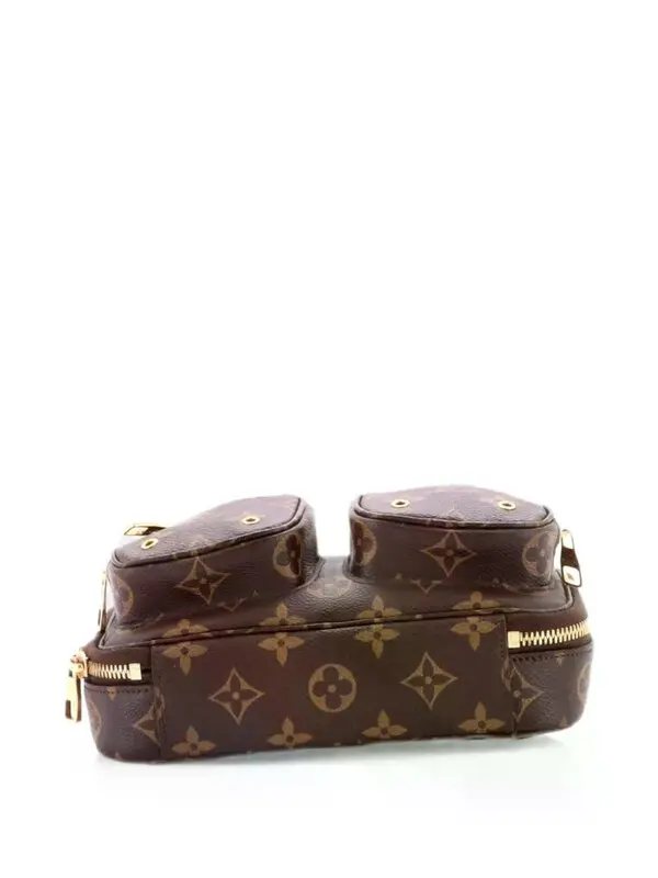 LOUIS VUITTON Monogram Utility Crossbody Bag With Pouch