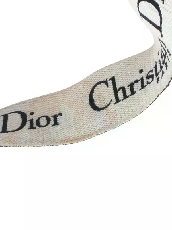 Dior Mini Leather Saddle Bag - Black
