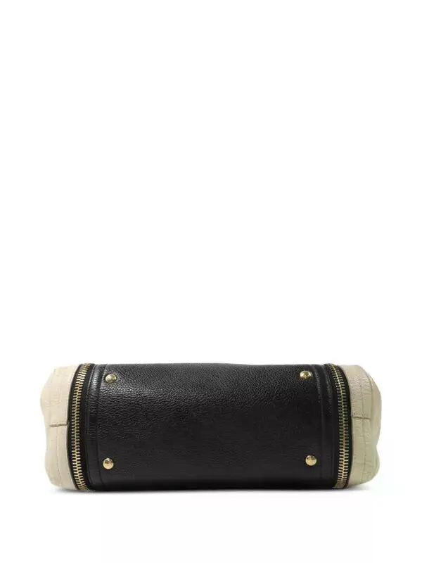 FERRAGAMO Gancini Shoulder Tote Bag - Black