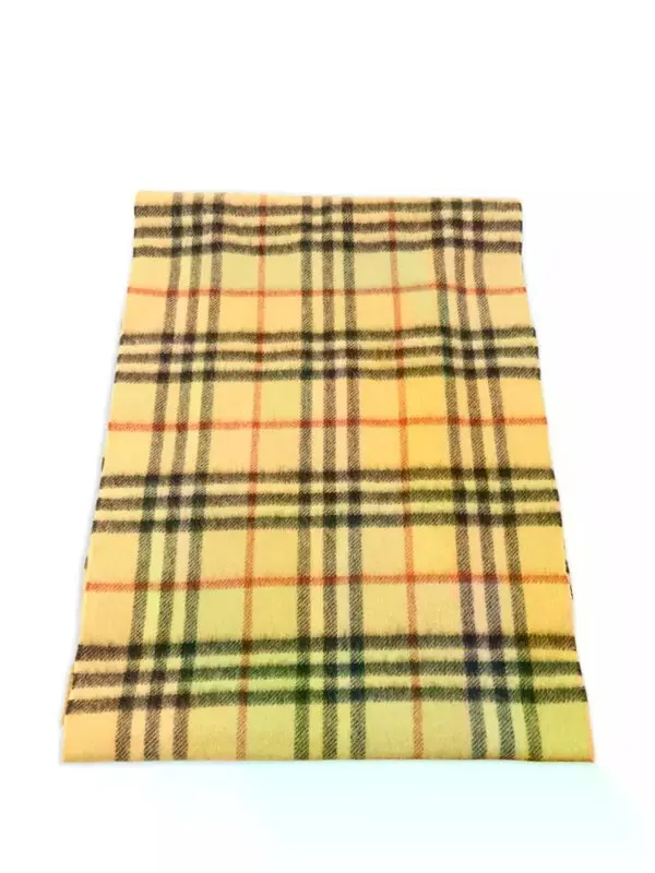 Burberry Check-pattern Cashmere Scarf - Neutrals