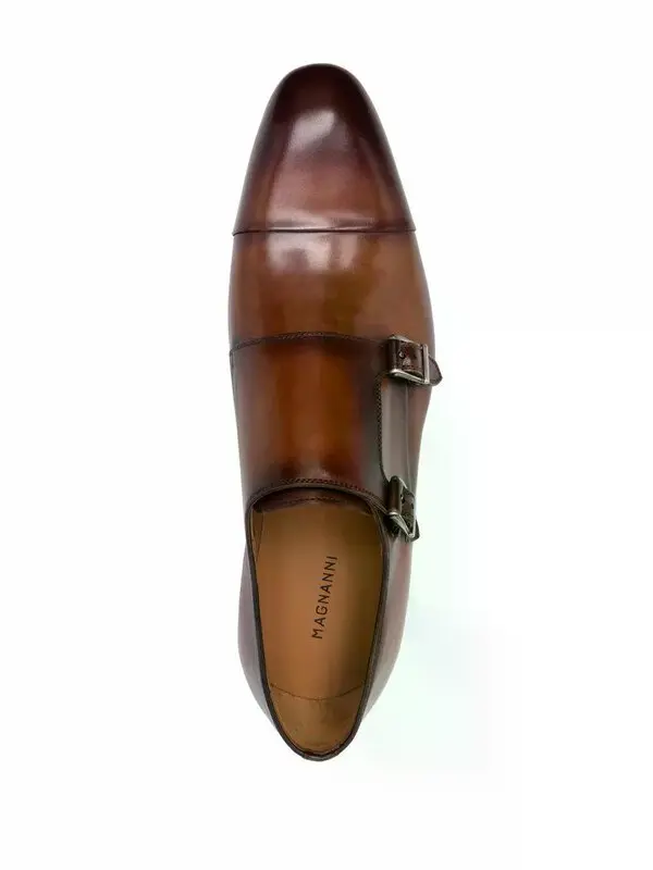 Magnanni Garrett Monk Strap Shoes