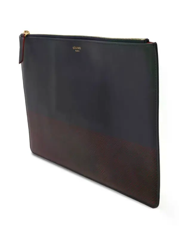 Celine Perforated Detail Clutch Bag