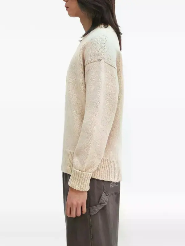 Visvim V-neck Chunky Knit Sweater